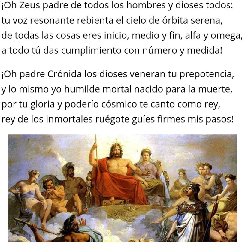 HIMNO I – A ZEUS Y HERA – CreaTuMejorTú